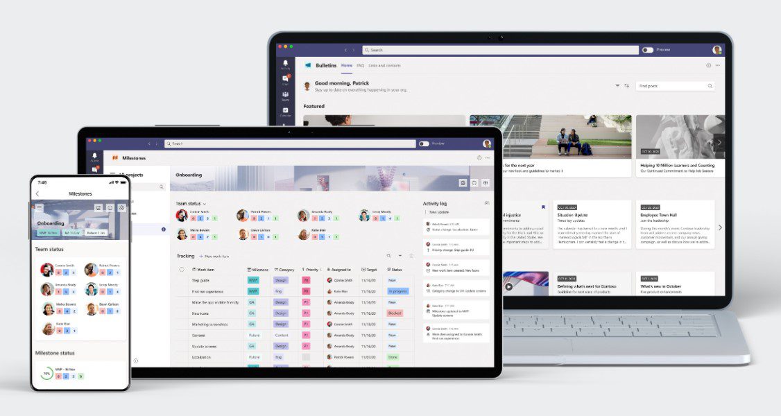Microsoft lanceert nieuws- en projecttoepassingen voor Teams - ITdaily.