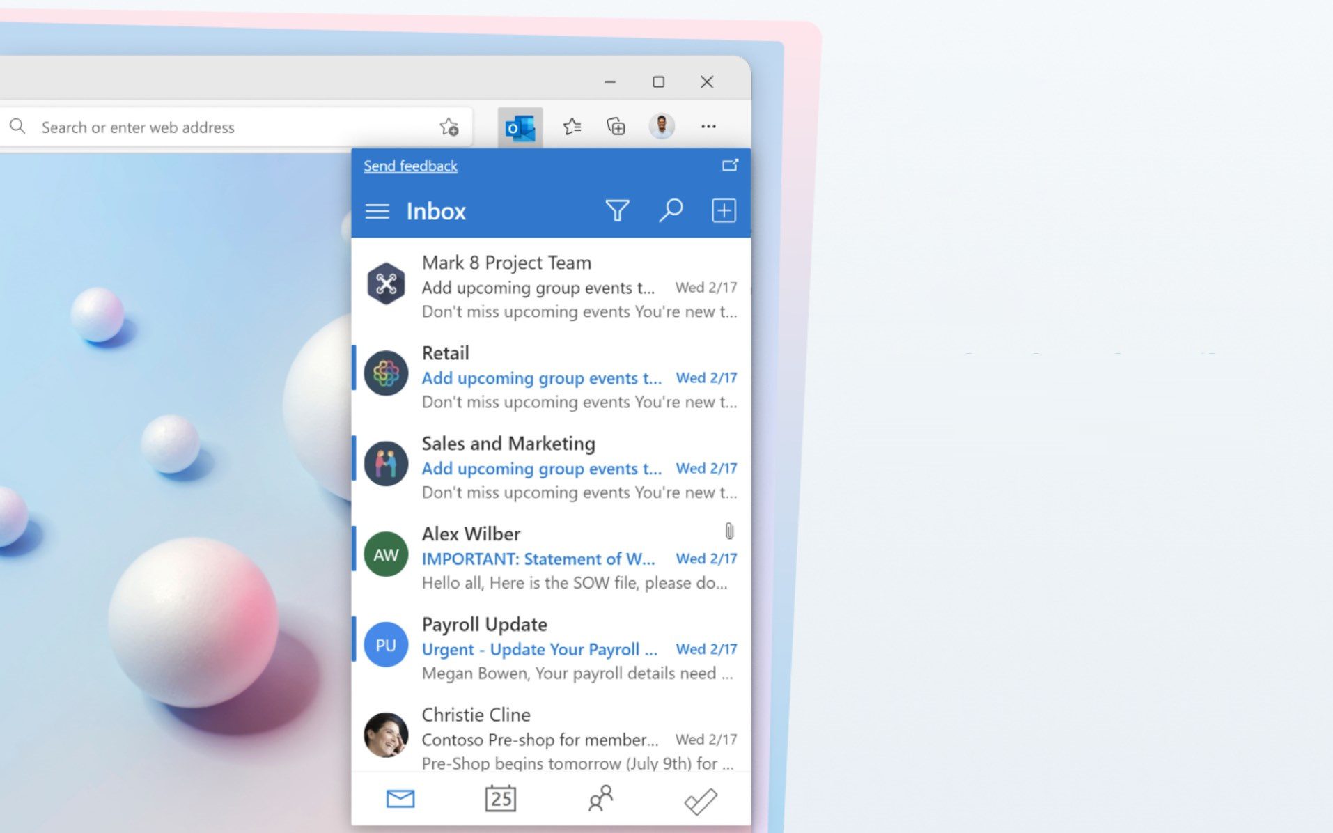 Outlook-extensie maakt je inbox zichtbaar in Microsoft Edge - ITdaily.