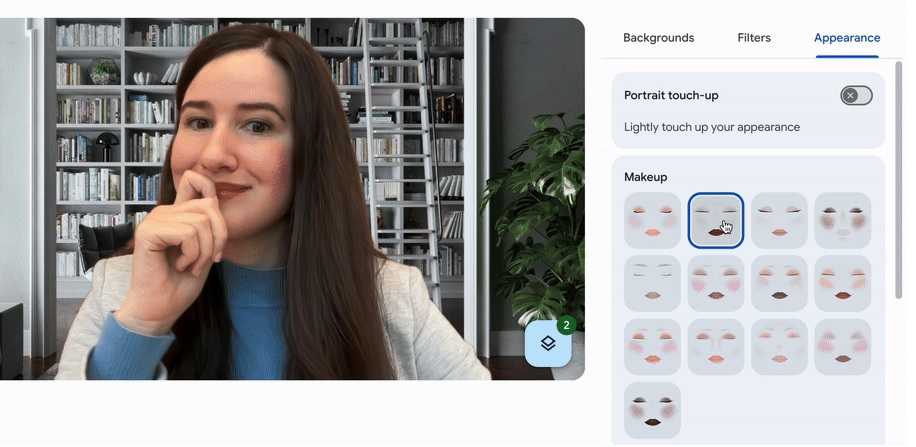 Google Meet maakt je op met AI-aangedreven make-up - ITdaily.